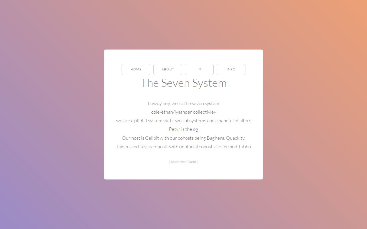seven system